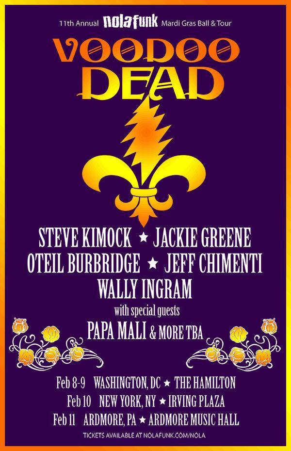 NolaFunk announces four “Voodoo Dead” Mardi Gras Ball shows in February ...